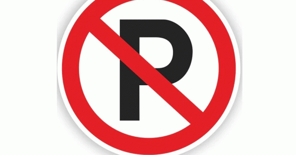 Πινακίδες σήμανσης απαγόρευσης parking - no parking 200x200mm PVC